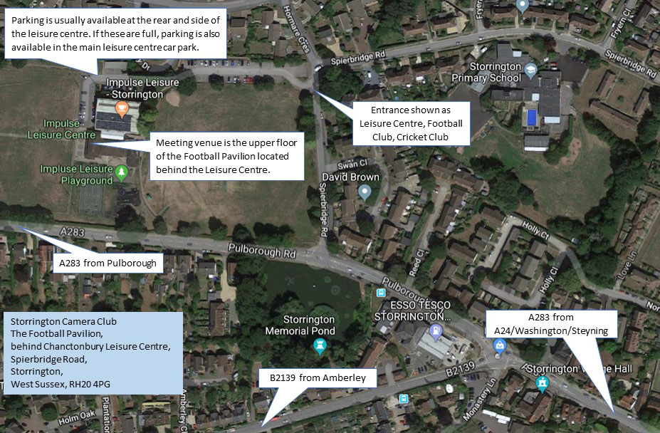 Find Us Storrington Camera Club
